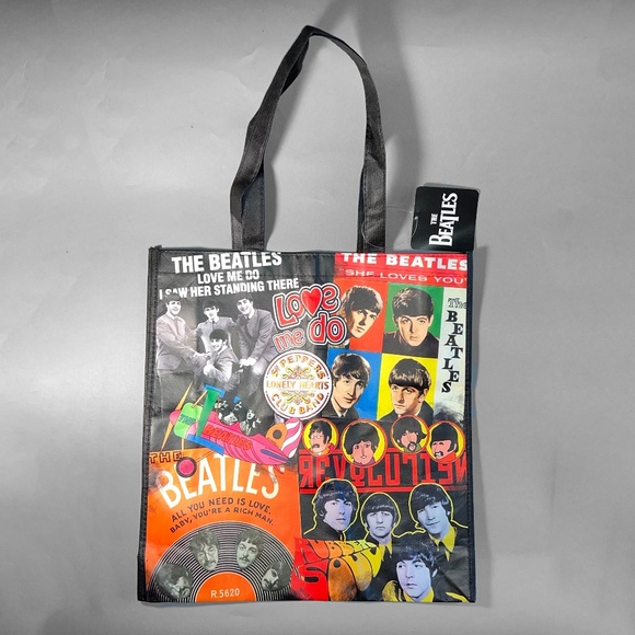 The Beatles | Bags | The Beatles Album Art Reusable Shopping Bag | Poshmark
